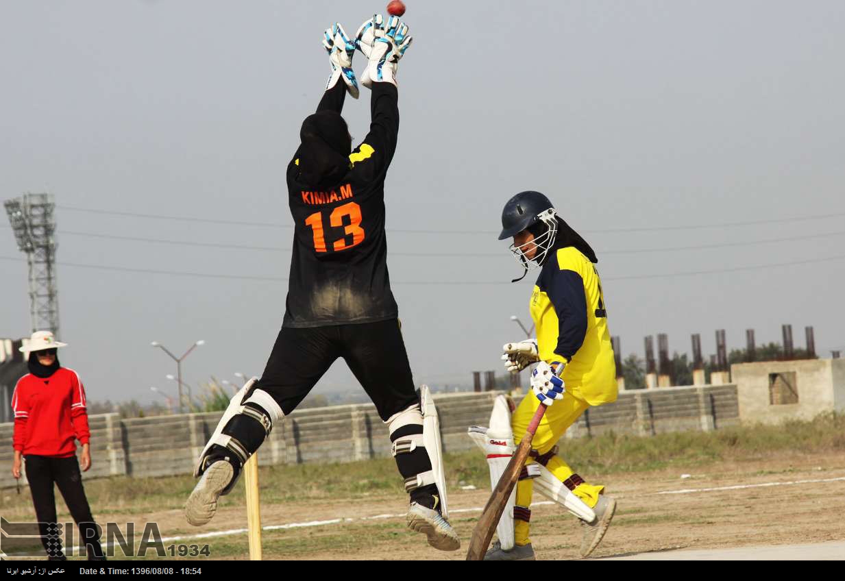 IRNA English - Women's cricket competition in northern Iran