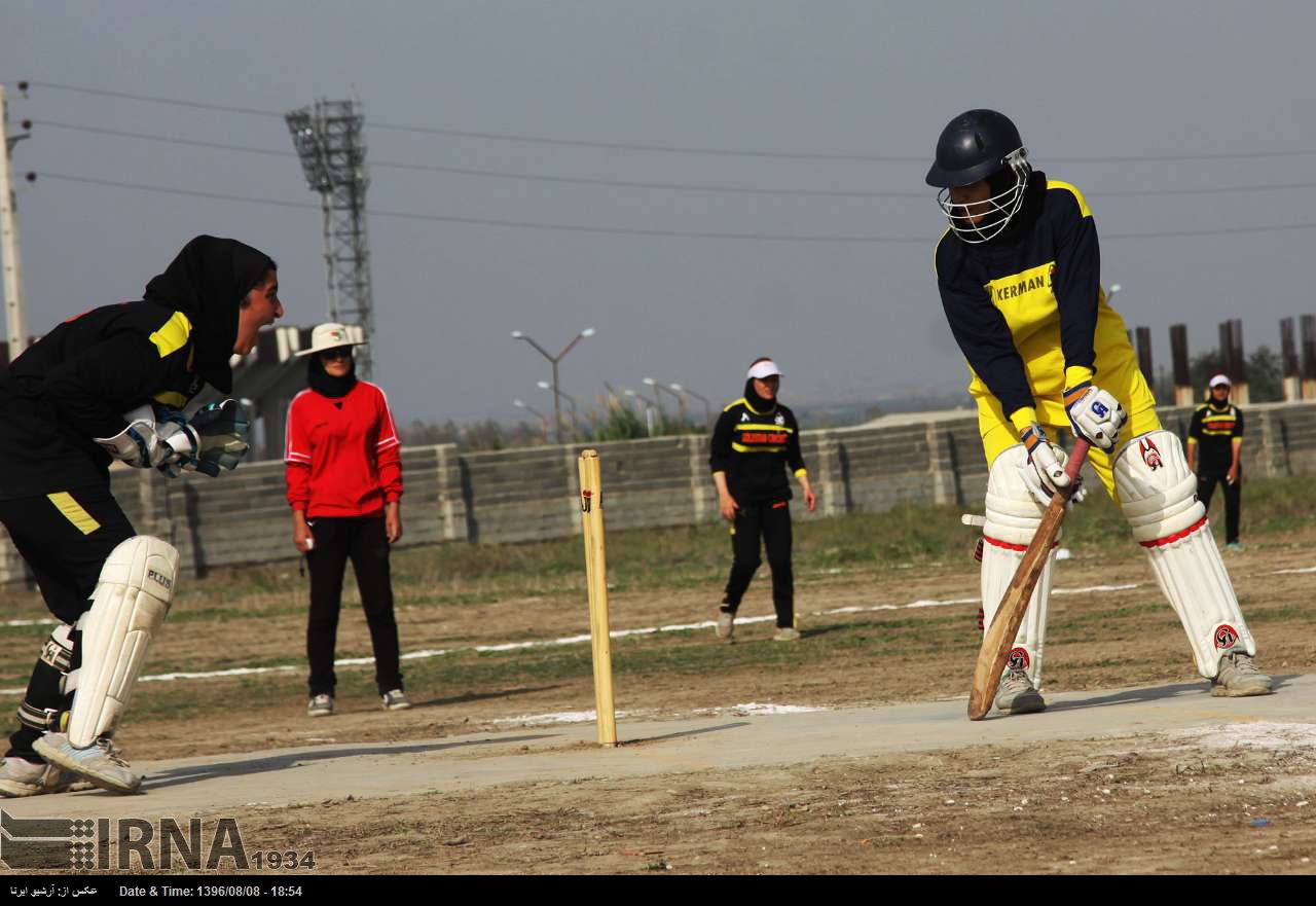 IRNA English - Women's cricket competition in northern Iran