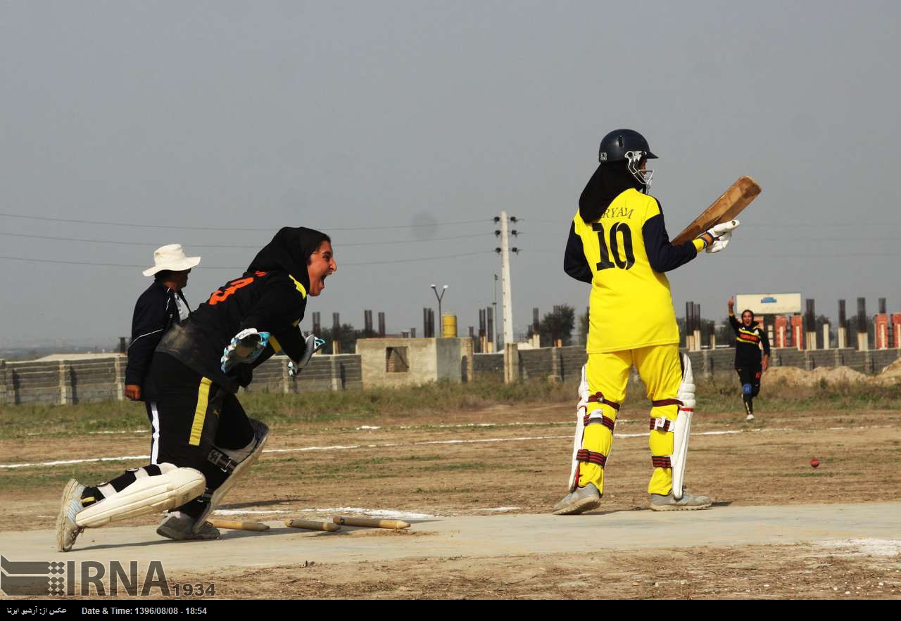 IRNA English - Women's cricket competition in northern Iran
