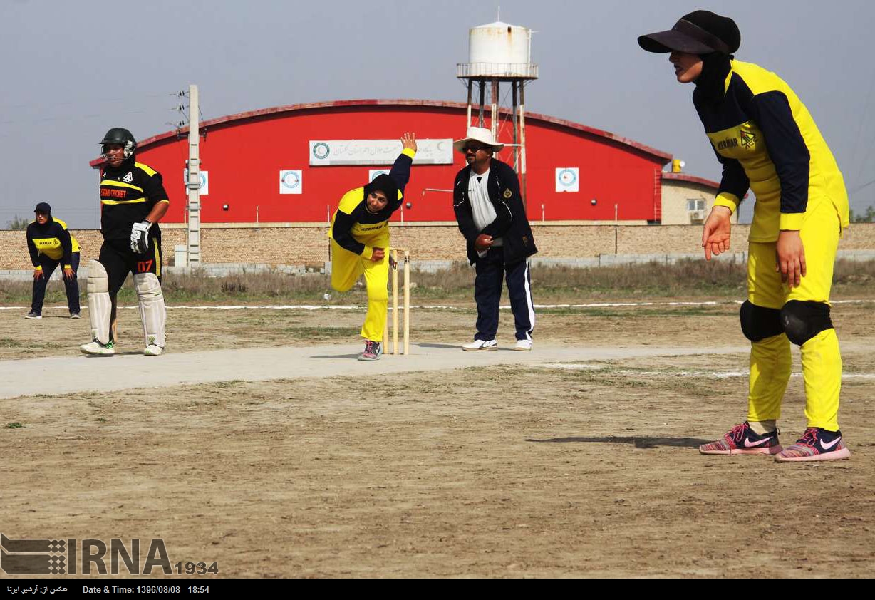 IRNA English - Women's cricket competition in northern Iran