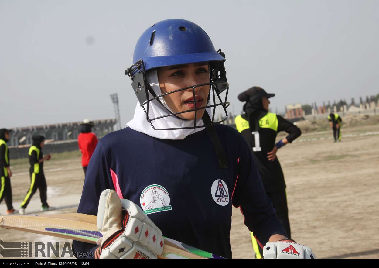 IRNA English - Women's cricket competition in northern Iran