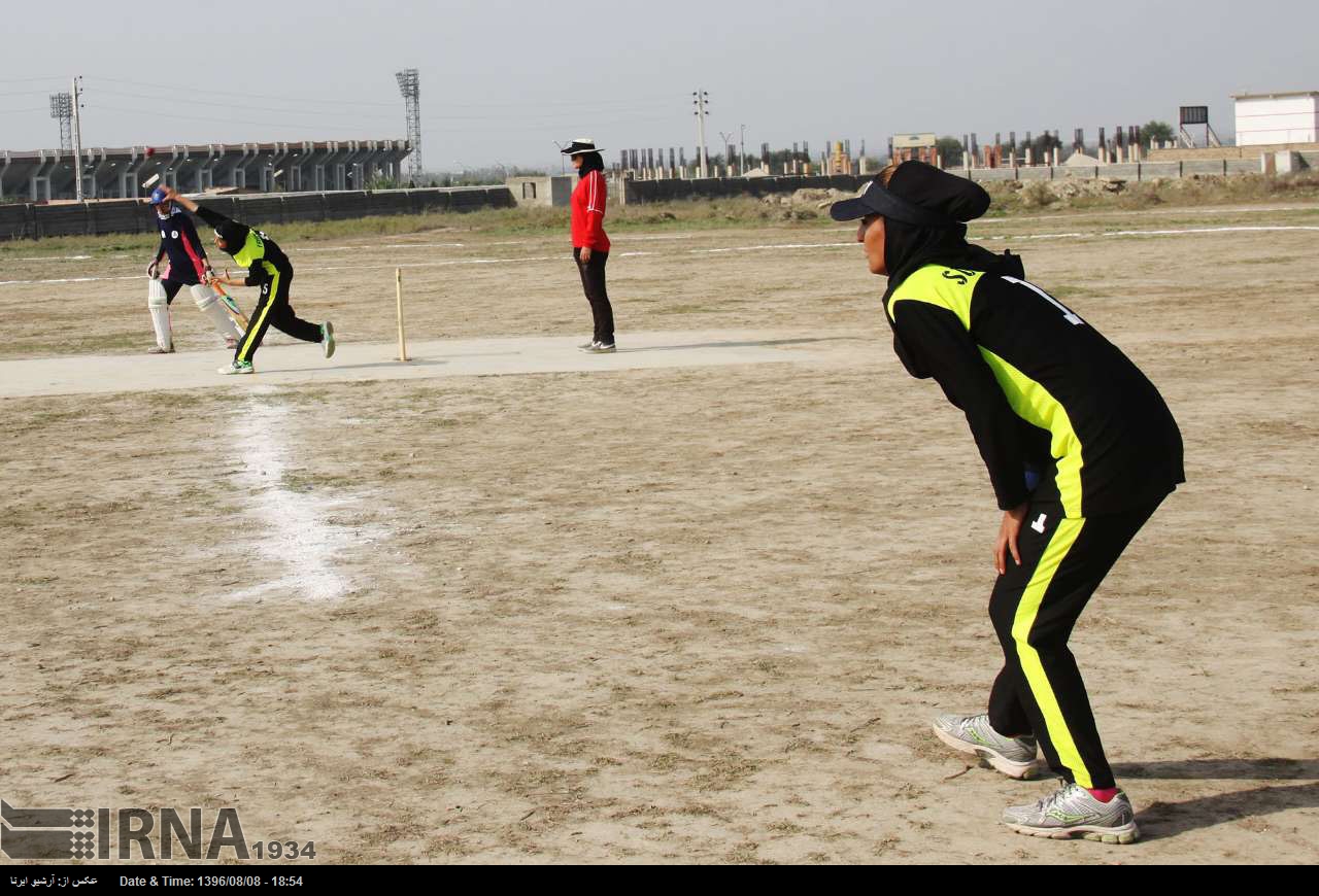 IRNA English - Women's cricket competition in northern Iran