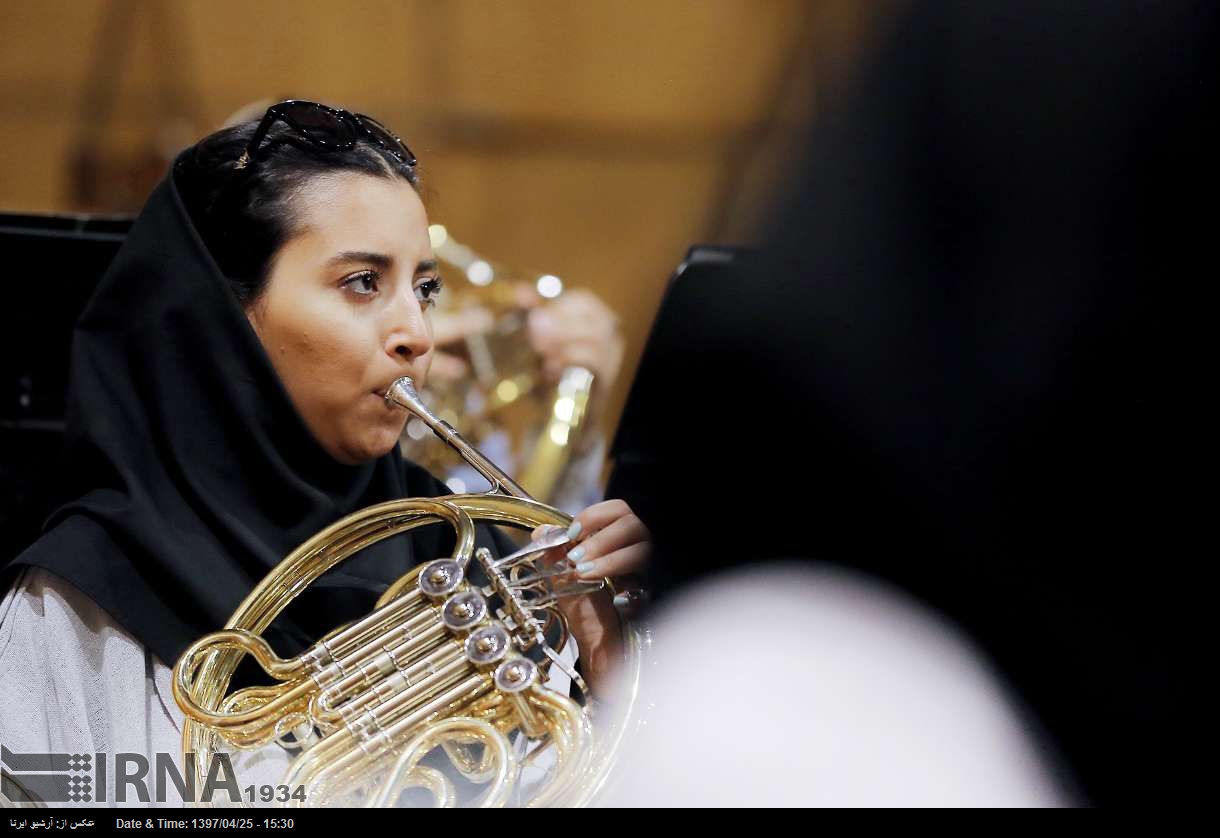 IRNA English - Tehran Symphony Orchestra rehearsal in Tehran