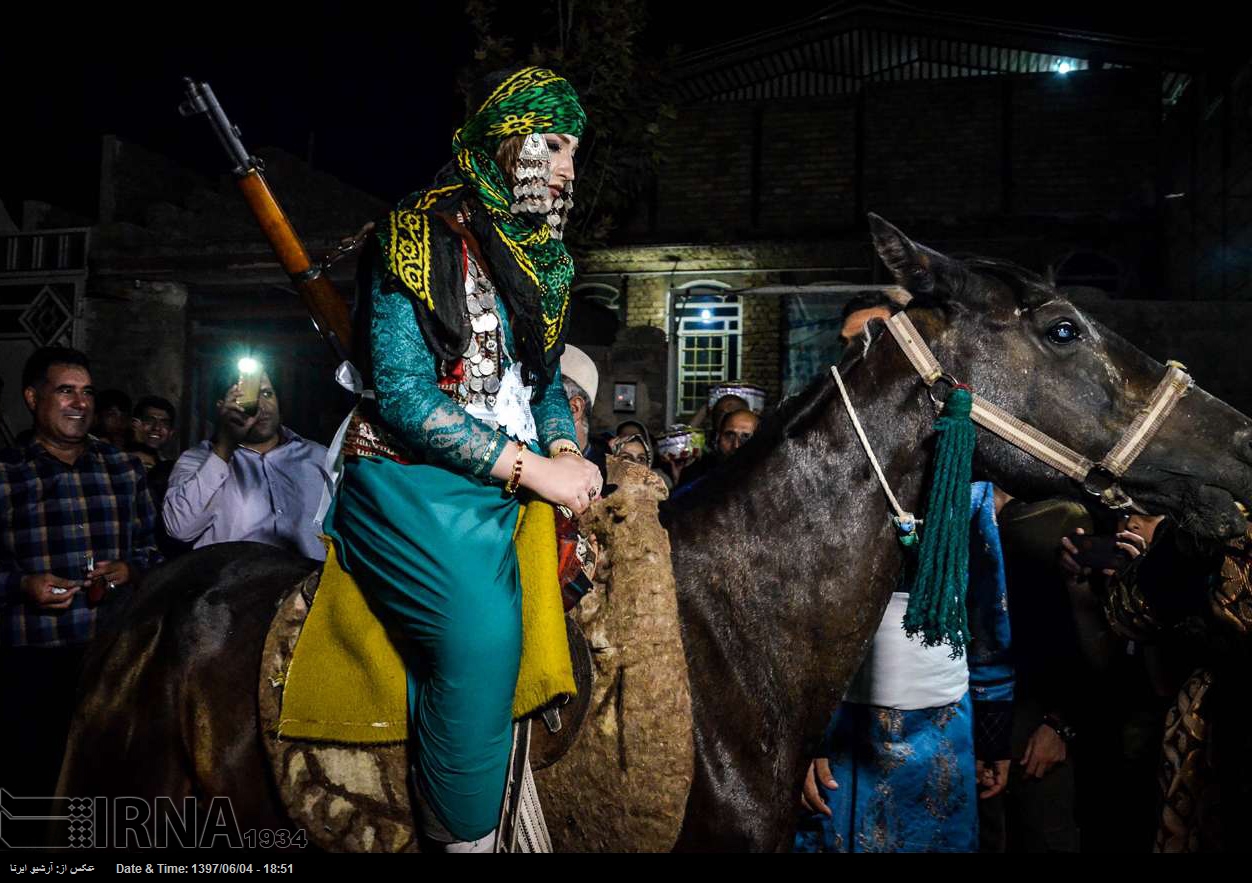 IRNA English - Traditional wedding ceremony in southwestern Iran