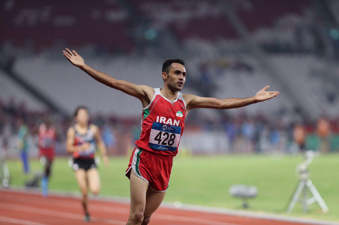 Iran national athlete bags gold medal, breaks Asian record - IRNA English