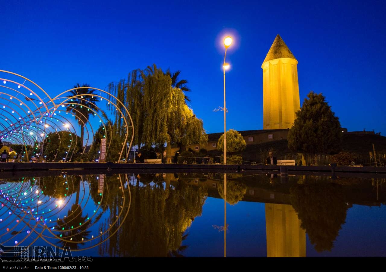 World's tallest brick tower in north Iran - IRNA English